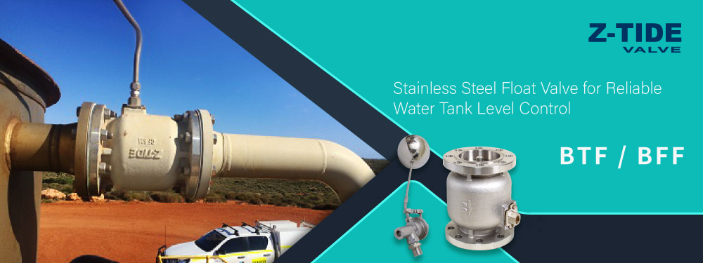 Float Valve outdoor installation for Water Tank Level Control in ...